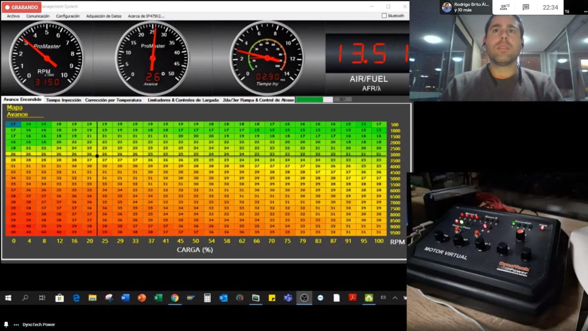 Nivel 1: Curso de Inyecciones Programables - DTP Academy Chile – DynoTech Power Chile